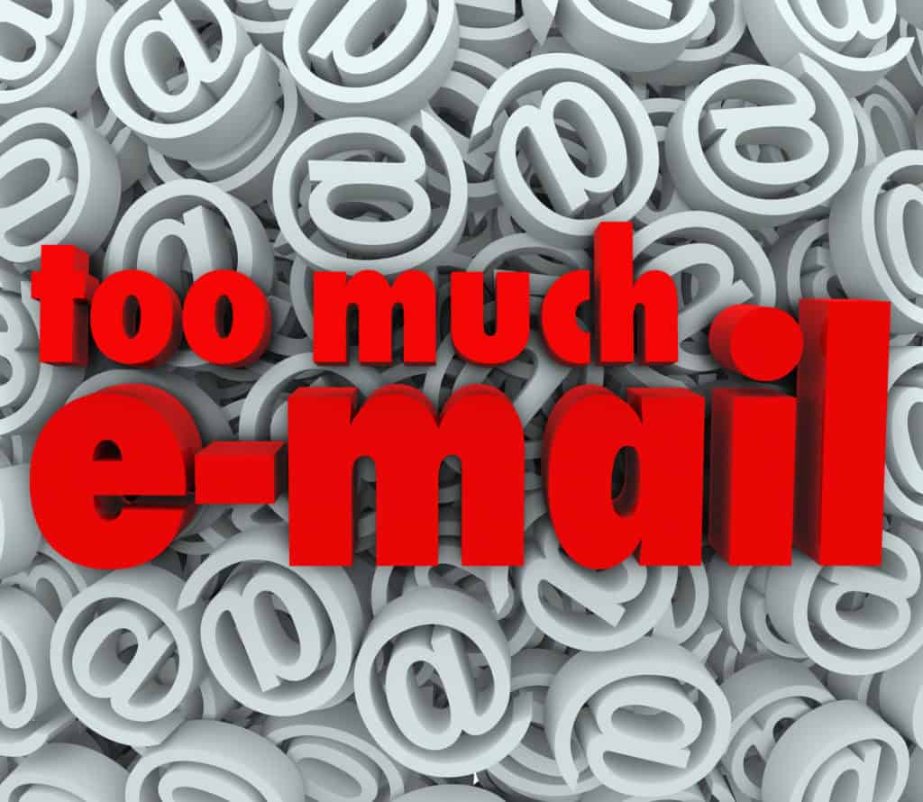 Too Much Email Symbol @ Sign Symbol Background Mail - Boomers' Social ...